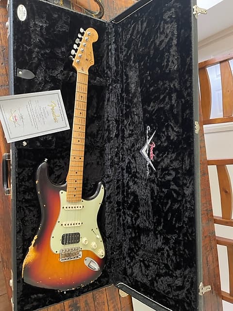 Fender Relic Strat from the Fender Custom Shop 2008. Relic | Reverb