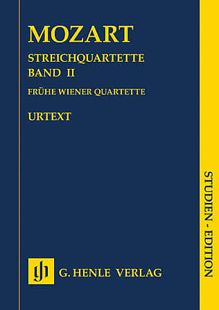 Wolfgang Amadeus Mozart String Quartets Volume 2 Early | Reverb