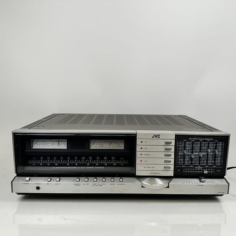JVC JR-S301 Stereo Receiver w/ Graphic Equalizer | Reverb