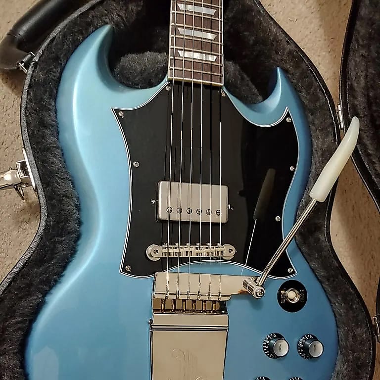 Gibson SG Standard Batwing Single Pickup Pickguard 5 ply | Reverb