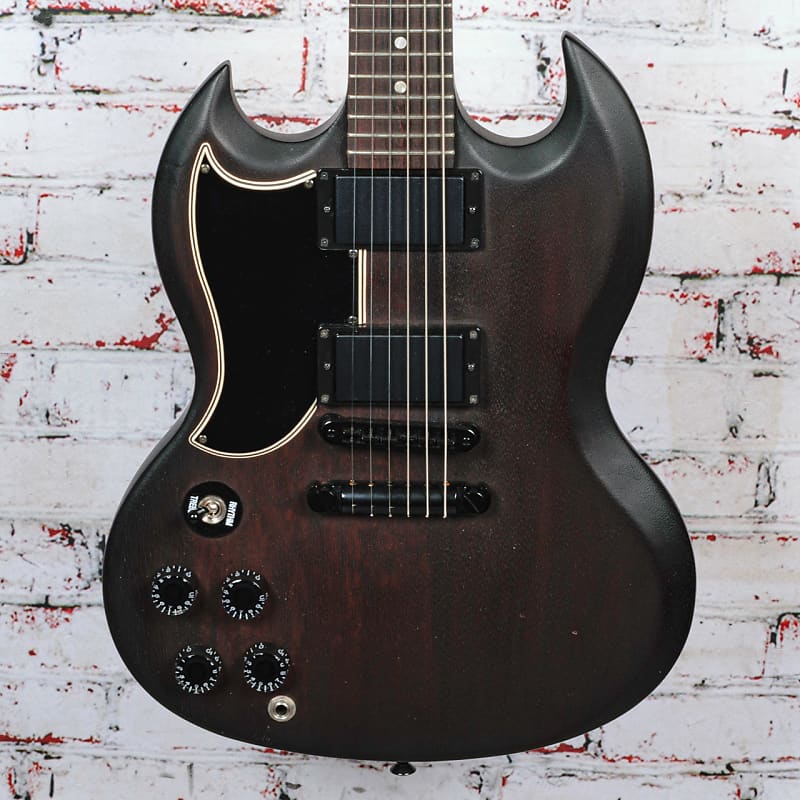 Gibson - 2012 SG Junior Left-Handed Electric Guitar, Dark | Reverb