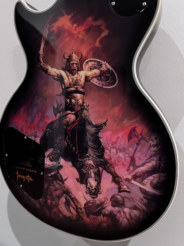 Epiphone Adam Jones Signature Art Series - Les Paul Custom | Reverb