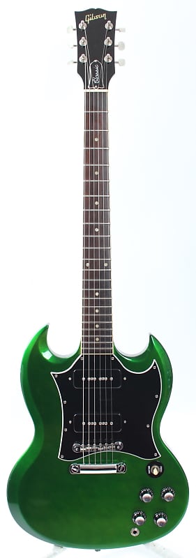 1999 Gibson SG Classic P-90s metallic green | Reverb