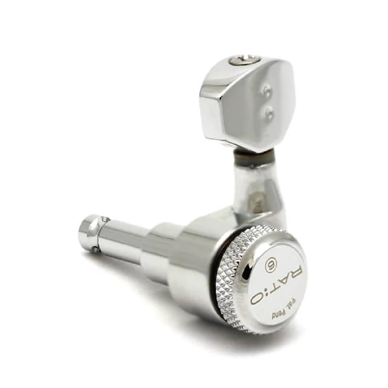 Graph Tech Ratio 4x3 2-Pin Tuning Keys (7) - CHROME, | Reverb