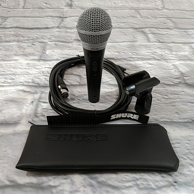 Shure PG48 1/4 Dynamic Microphone | Reverb