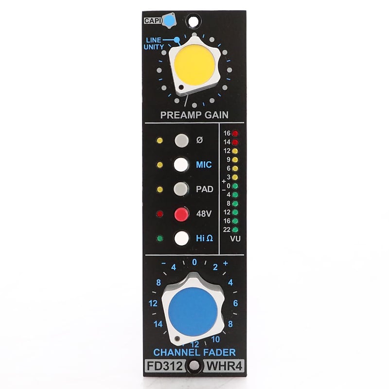 Capi FD312 WHR4 500 Series Mic/Line Preamp Module #49509 | Reverb