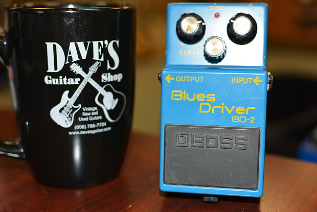 BOSS BD-2 Blues Driver Pedal Blue | Reverb UK