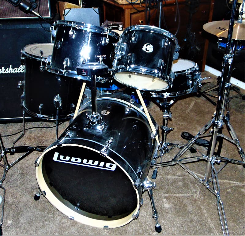 Ludwig Element Evolution 5-piece Drum Set with Zildjian | Reverb