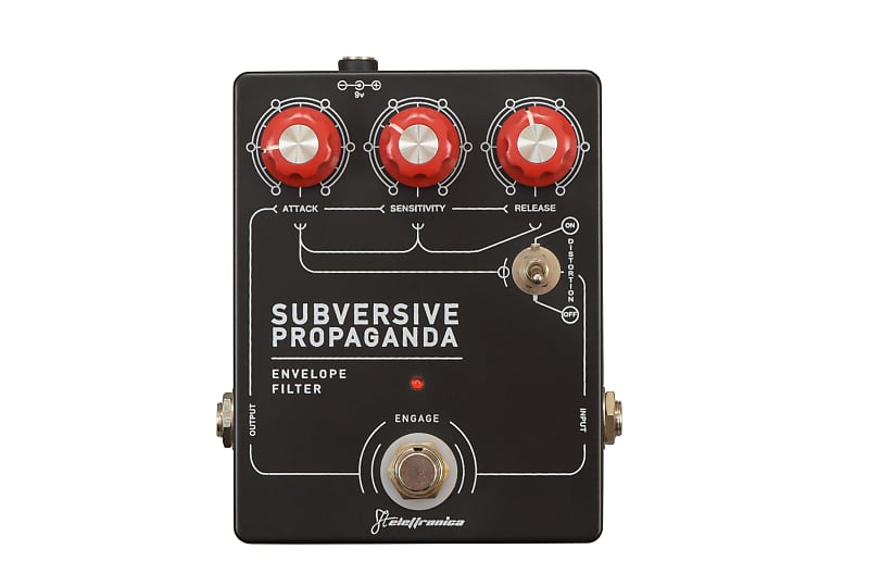 FTelettronica Subversive Proaganda Black | Reverb Australia