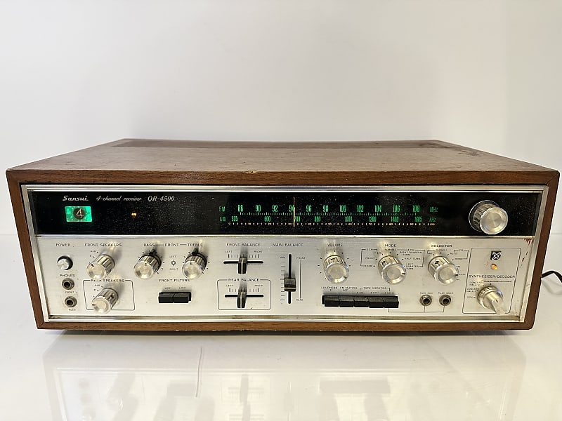 Sansui QR-4500 4 Channel Quadraphonic Receiver | Reverb UK