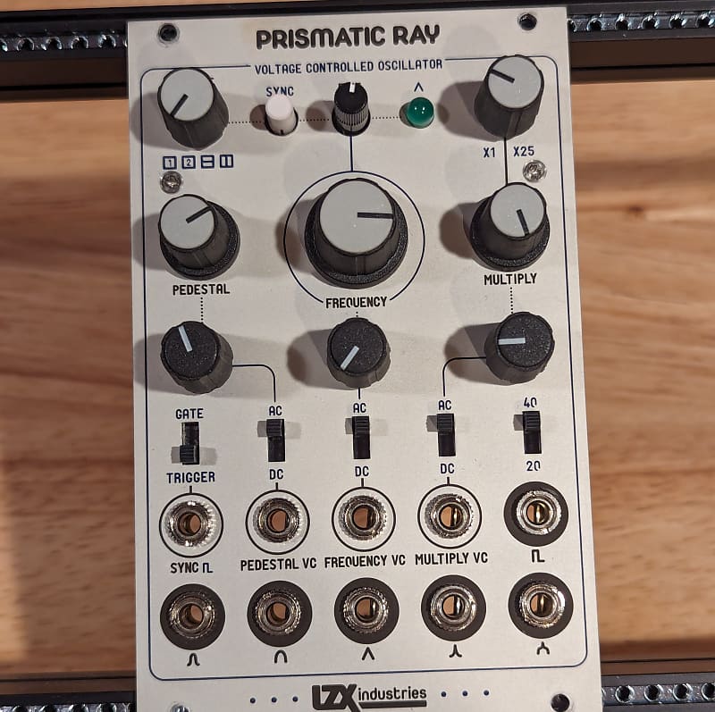 LZX Prismatic Ray video synth module - 2016 Silver | Reverb