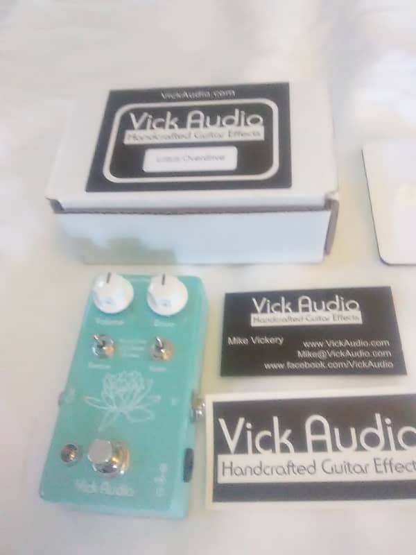 Vick Audio Lotus overdrive effects pedal | Reverb