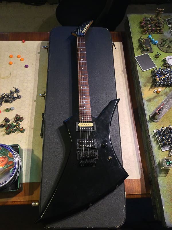 Jackson Kelly MIJ 1996 - Gloss Black | Reverb