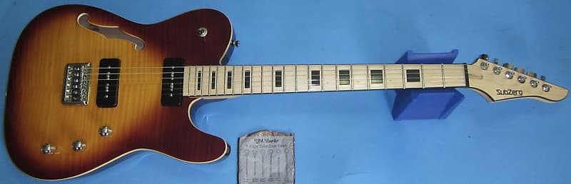 SubZero Thin Line Tele Style hollow body 2020's - Gloss | Reverb