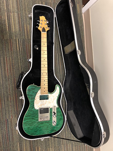 Samick Greg Bennett Formula Telecaster Green Project with | Reverb
