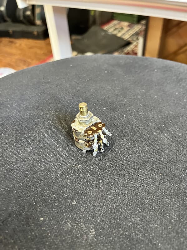 CTS Dual gang 250k 500k potentiometer solid shaft pot 1950 | Reverb