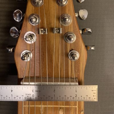 Clay Atkins 10 string lap steel not known - stained | Reverb