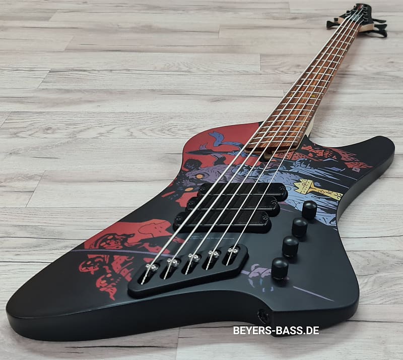 Dingwall D-Roc 5 Rob van der Loo Hellboy, Limited Edition | Reverb