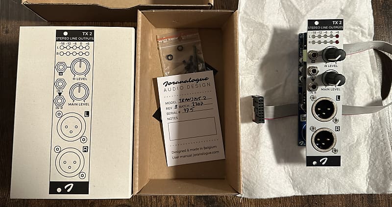 Joranalogue Transmit 2 Stereo Output | Reverb