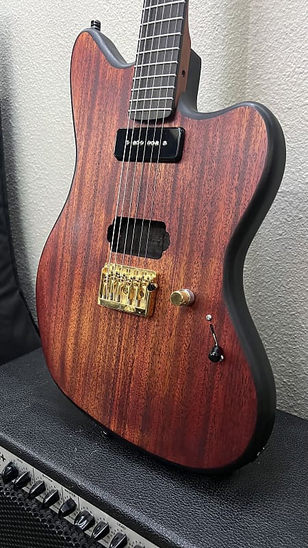 Warmoth Jazzmaster 2022 -Satin finish brick red | Reverb