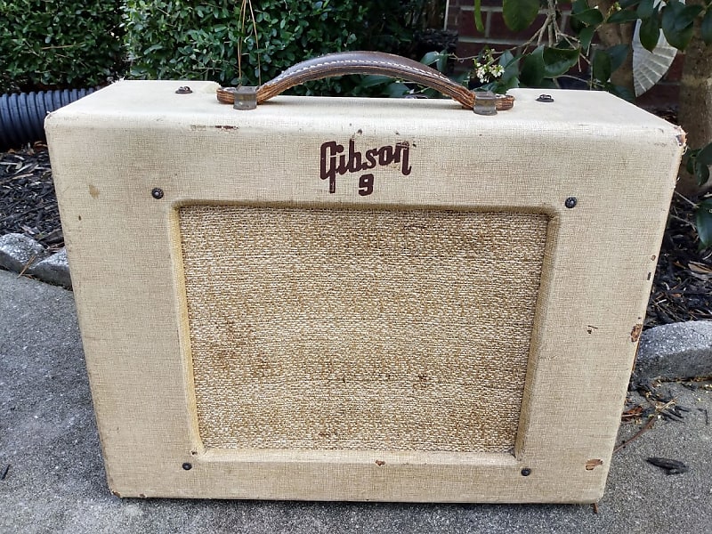 Vintage 1956 Gibson GA-9 Tube Amplifier - Fully Serviced | Reverb