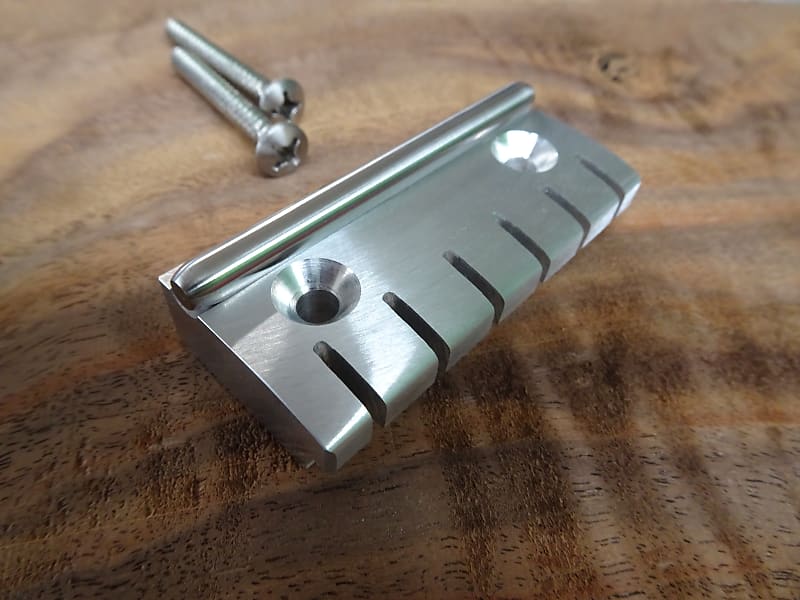 Rukavina 6 String Lap Steel Bridge - 2.25" String Spacing | Reverb