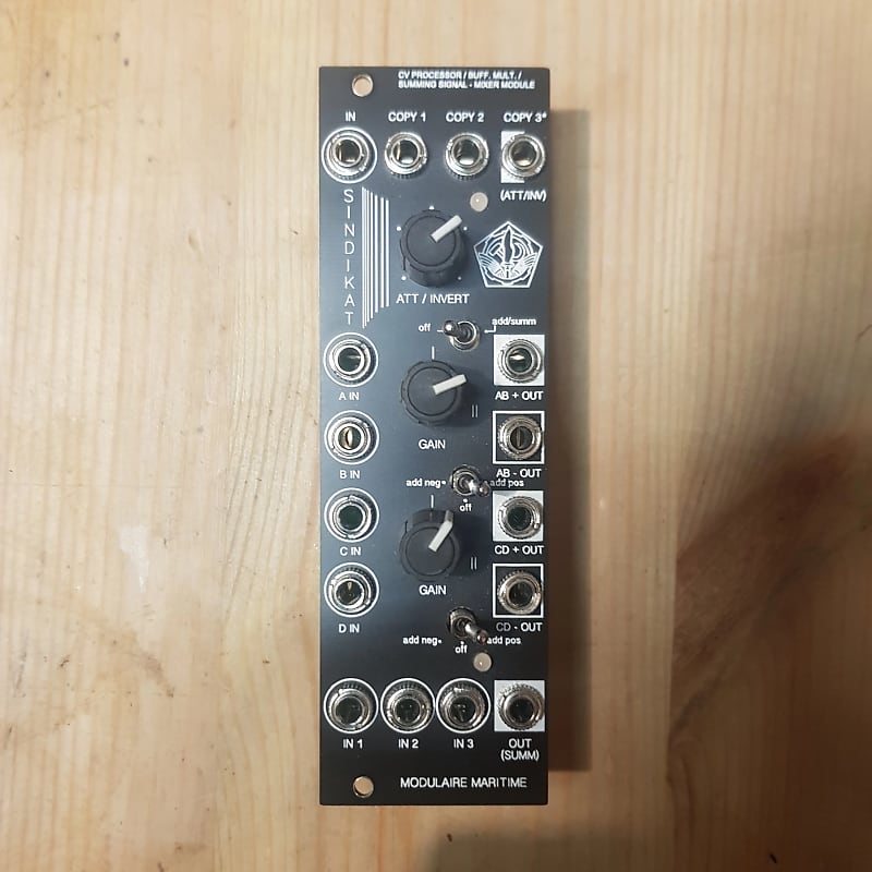 Modulaire Maritime Sindikat CV Processor / Buffered Mult. | Reverb UK