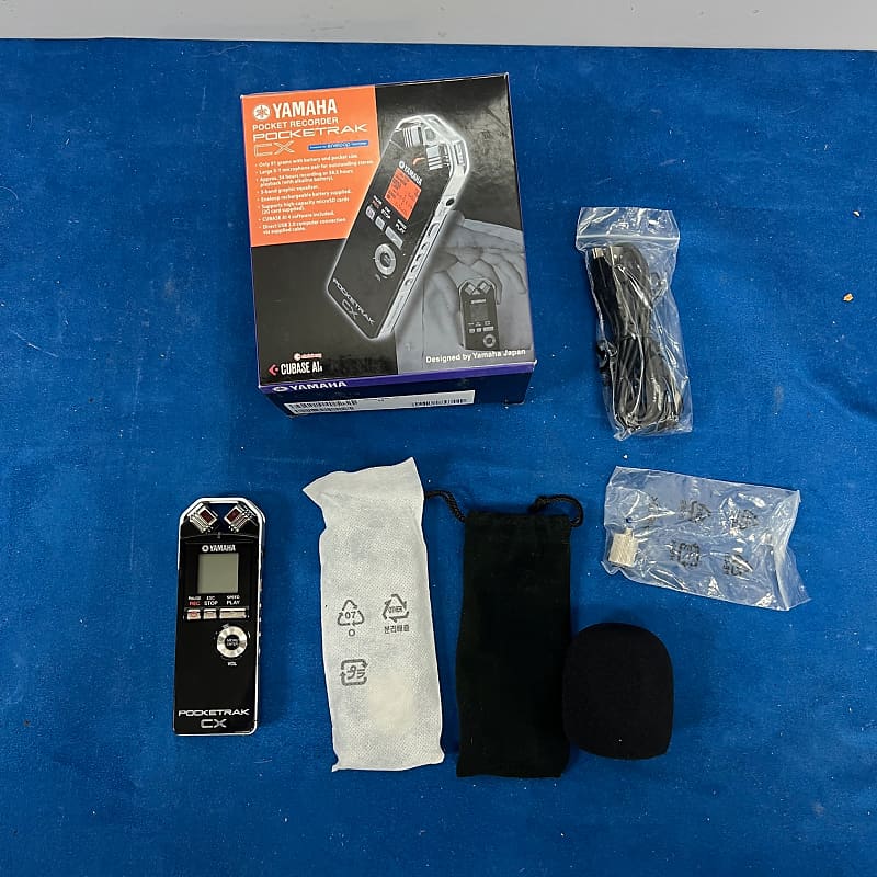 Used Yamaha Pocket Recorder Pocketrak CX with Original Box | Reverb