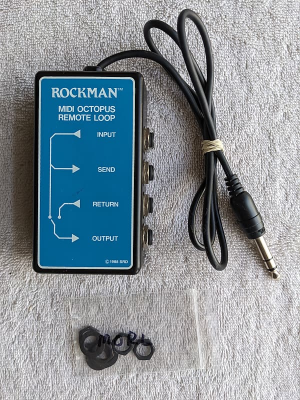 SR&D Rockman Midi Octopus Remote Loop - New Cap & Hardware - | Reverb