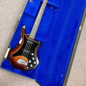 1979 Guild B-302 Electric Bass Guitar w/Original Hardshell | Reverb