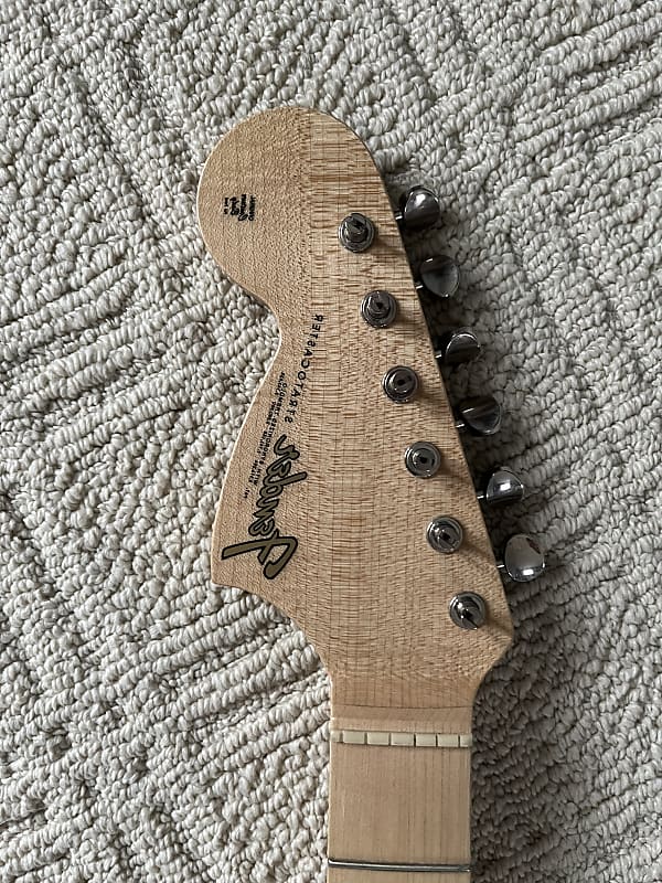 Musikraft Licensed Reverse Strat Neck 2021 - Clear | Reverb