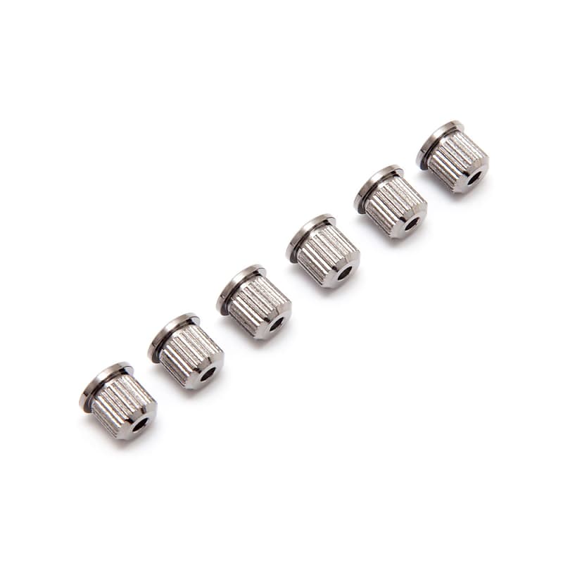 Gotoh TLB-1 Back Guitar String Ferrules With Lip Set of 6 | Reverb