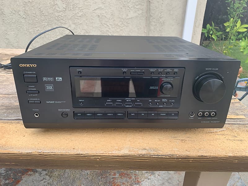 Onkyo TX-DS777 AM/FM AV Receiver Home Theatre - Tested and | Reverb