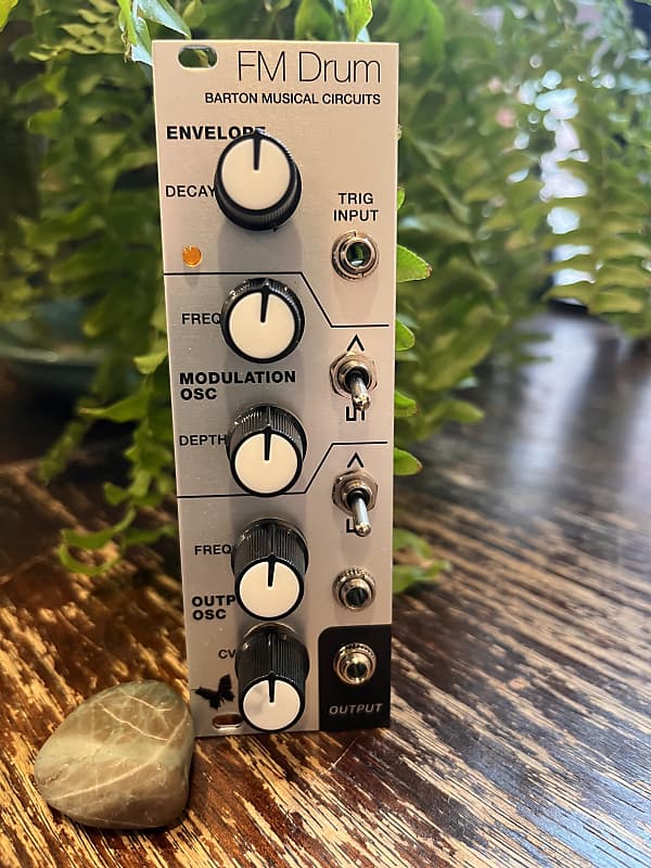 Barton Musical Circuits FM Drum 2020 - Silver & Black | Reverb