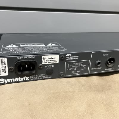 Symetrix 425 dual channel compressor/limiter/expander | Reverb