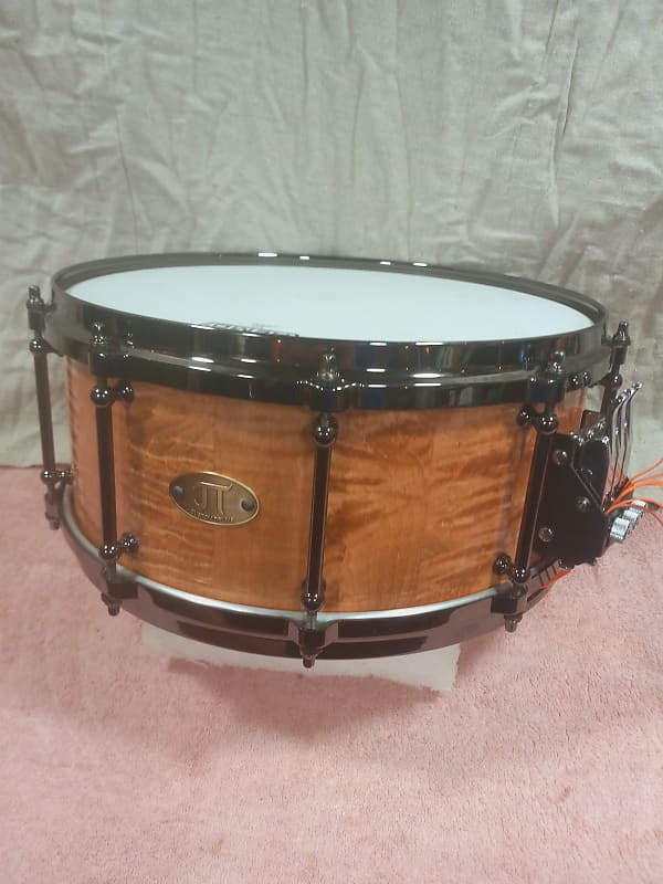 JT Custom Drums 14x6" Solid Maple Orchestral Stave Snare 2022 | Reverb