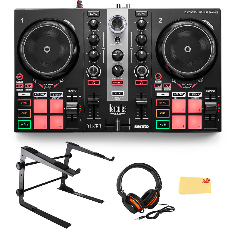 Hercules DJControl Inpulse 200 MK2 2-Channel DJ Controller w/ | Reverb