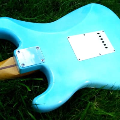 Fernandes Stratocaster 'The Revival' 1980/90s - Blue | Reverb