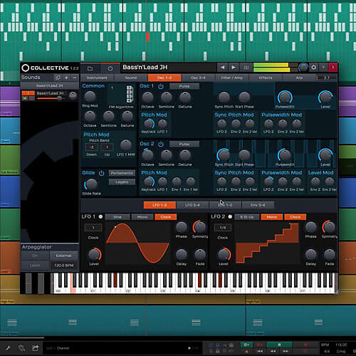 tracktion Collective Synthesizer with Hybrid Sample/Synthesis | Reverb