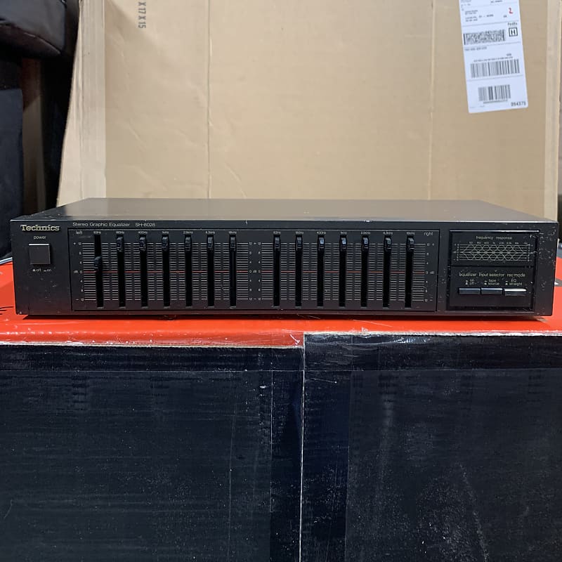 Vintage Technics SH-8028 Stereo Graphic Equalizer - Made in | Reverb
