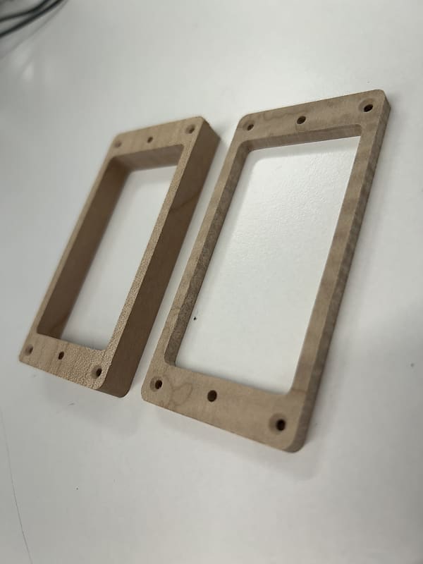 Les Paul/SG Pickup Ring Set - Flame Maple | Reverb UK