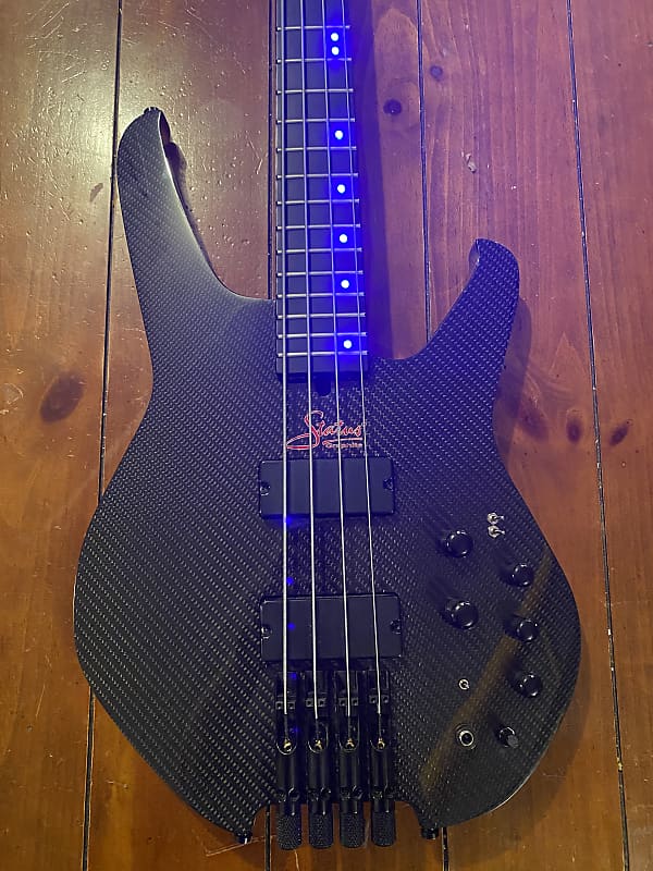Status Graphite S3 2014 Woven graphite 4 string neck thru | Reverb