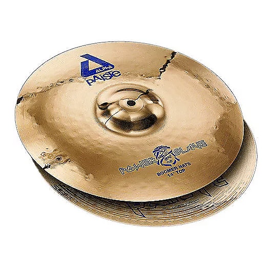 Paiste 14" Alpha Boomer Nicko McBrain Signature Hi-Hat | Reverb UK