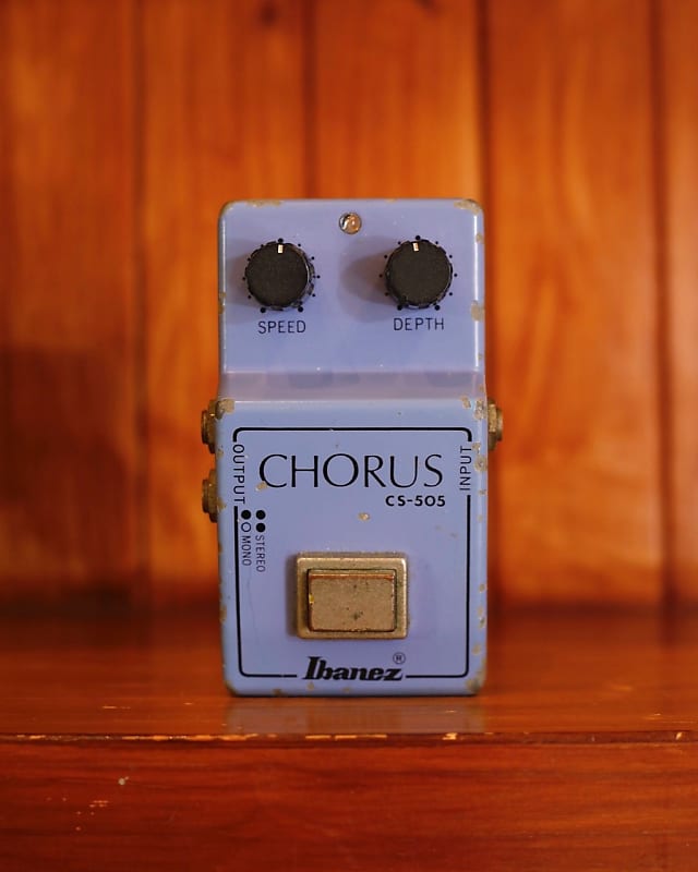 Ibanez CS-505 Vintage Chorus Pedal 1980-81 Pre-Owned | Reverb