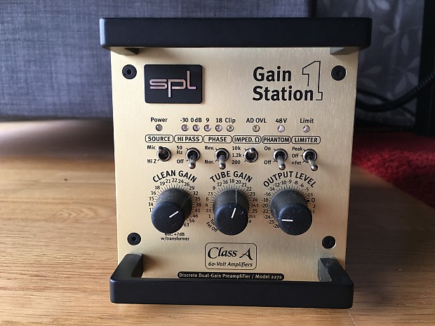 SPL GainStation Mic Preamp and DI with carrying case | Reverb