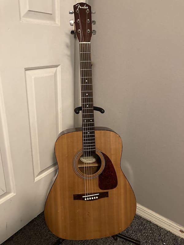 Fender DG-7 Acoustic Guitar - Natural | Reverb