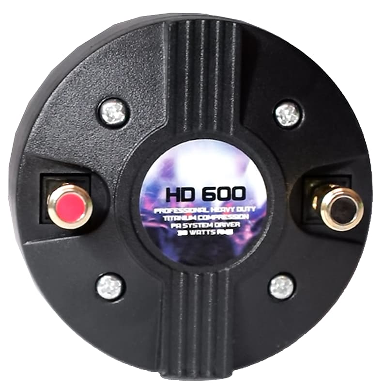 MR DJ HD600 3.18" 600W PRO Heavy Duty Titanium Compression | Reverb