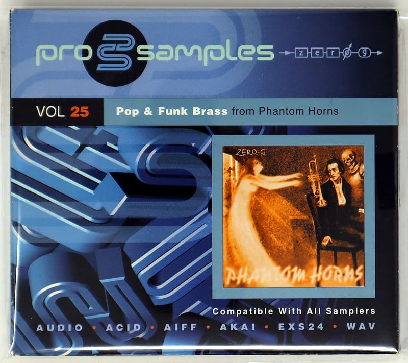 Zero-G Pro Samples Vol.25 Pop & Funk Brass Sample | Reverb