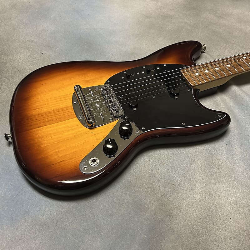 1978 Fender Mustang Sunburst w/Flamed Maple Neck Collector | Reverb