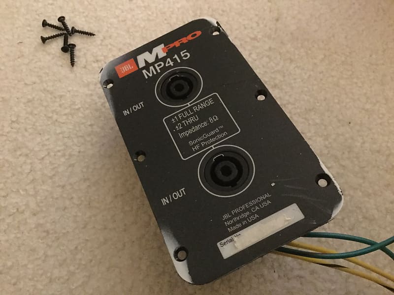 JBL M-pro MP415 Crossover | Reverb
